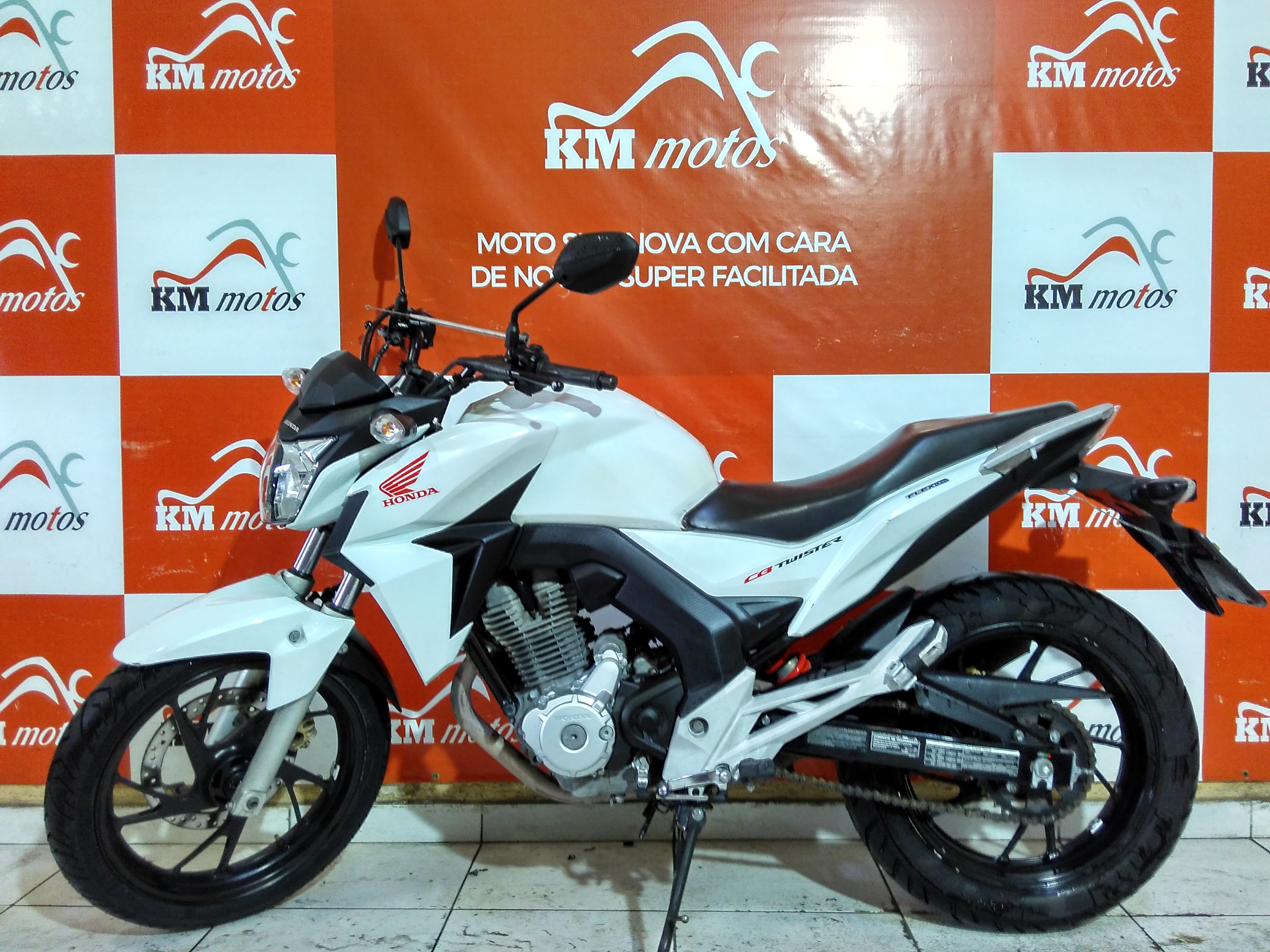 Kmmotos Cb 250 Twister 2016 Branca P Km Motos Sua Loja De Motos