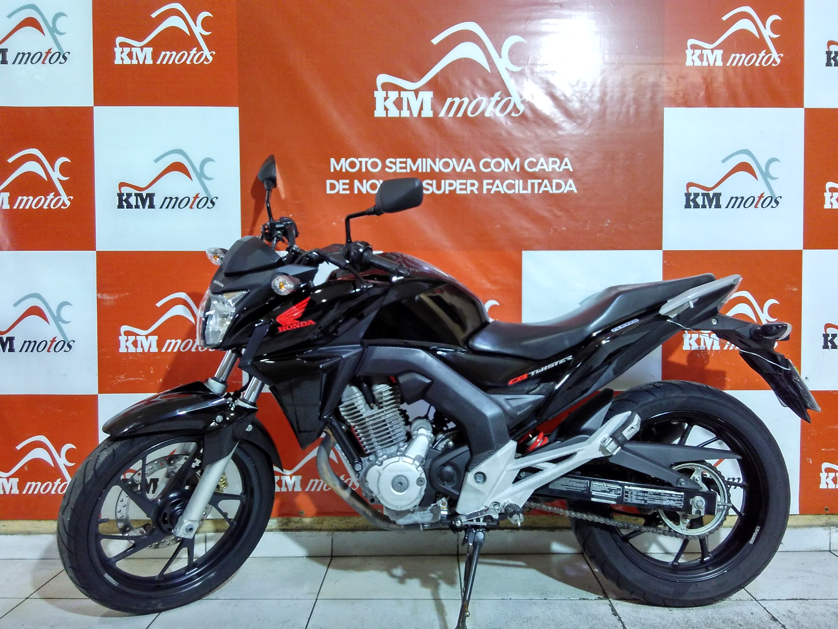 Kmmotos Cb 250 Twister Preta 2016 P Km Motos Sua Loja De Motos Semi