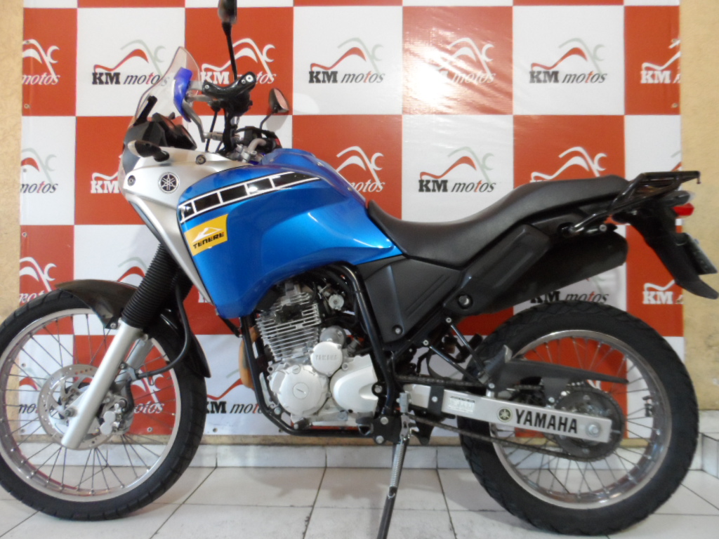 Yamaha XTZ 250 Ténéré Azul 2012 | KM Motos Seminovas SP | Conquista ...