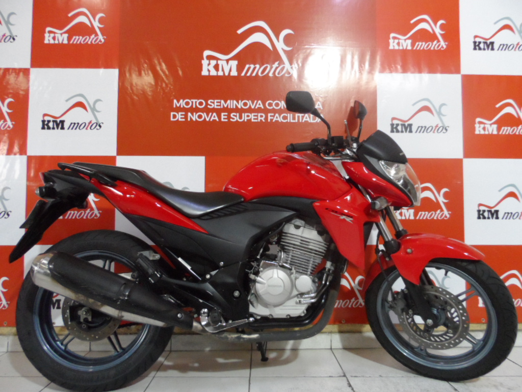 Honda Cb 300 R Vermelha 2014 | KM Motos | Sua Loja de Motos Seminovas