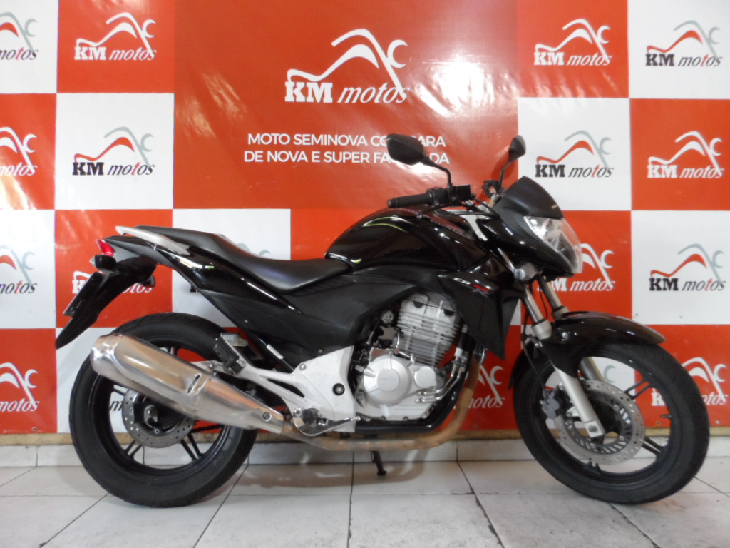 Honda Cb 300 R Preta 2013 | KM Motos | Sua Loja de Motos Seminovas
