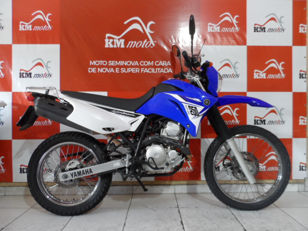 Yamaha XTZ 250 Lander Azul 2015 | KM Motos | Sua Loja de Motos Seminovas