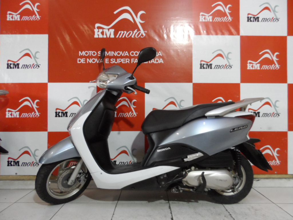 Honda Lead 110 Prata 2013 | KM Motos | Sua Loja de Motos Seminovas