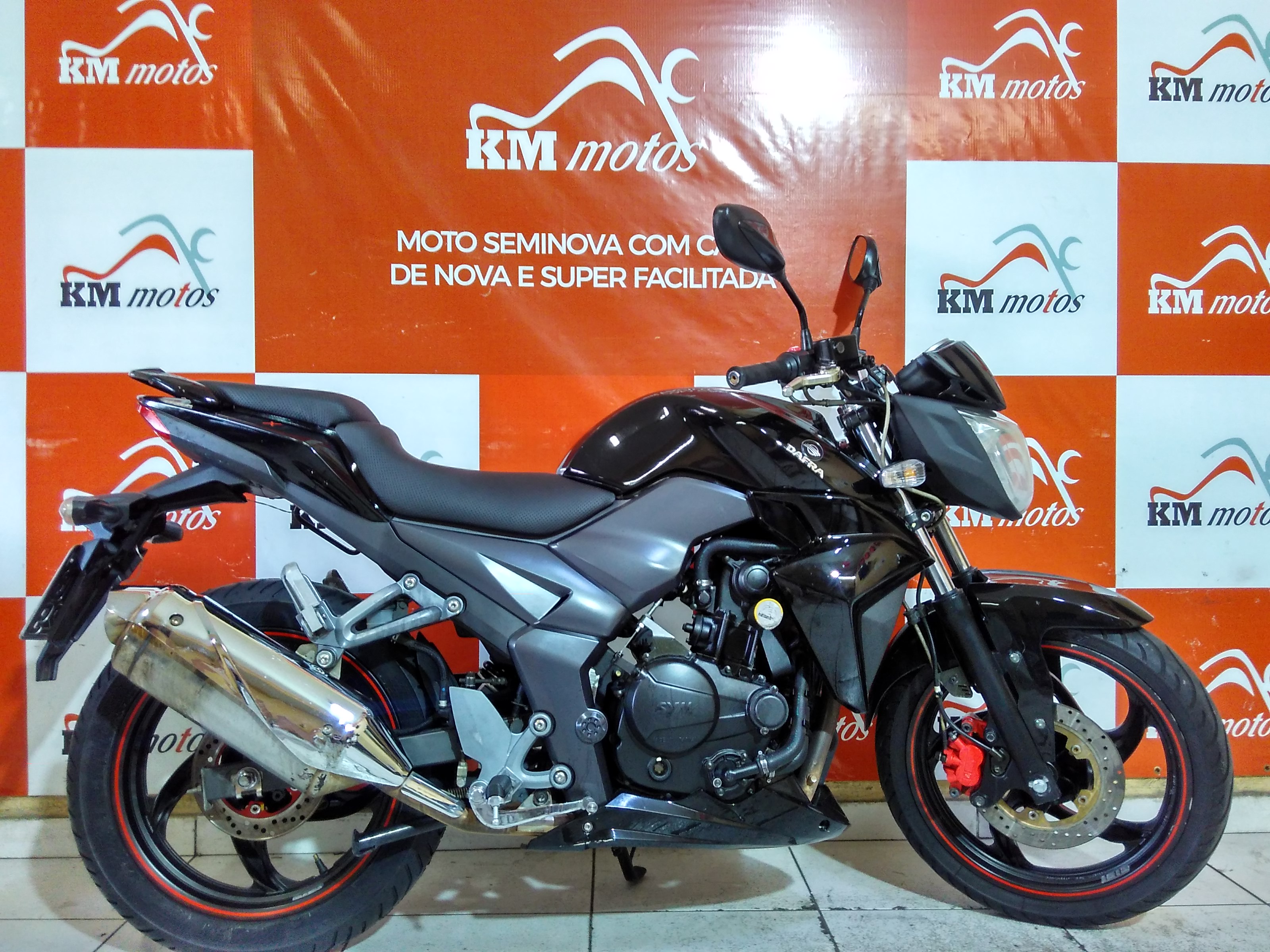 Dafra Next 250 Preta 2015 | KM Motos | Sua Loja de Motos Semi Novas