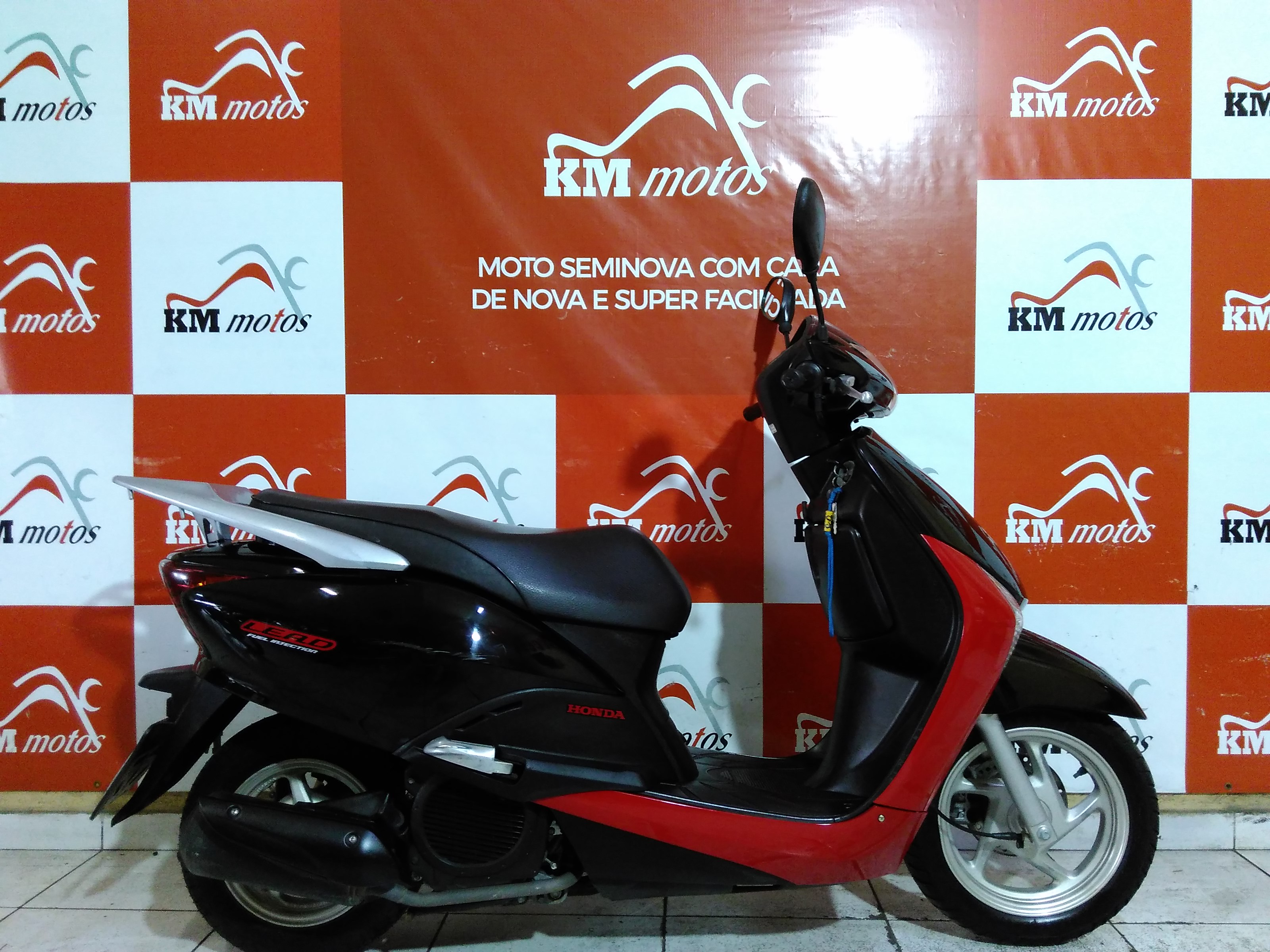 Honda Lead 110 Preta 2010 | KM Motos | Sua Loja de Motos Seminovas