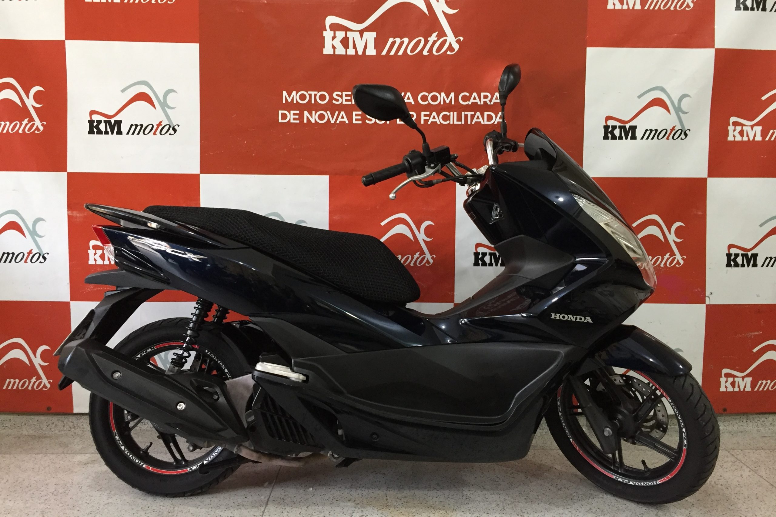 Honda PCX 150 Azul 2018 | KM Motos | Sua Loja de Motos Seminovas