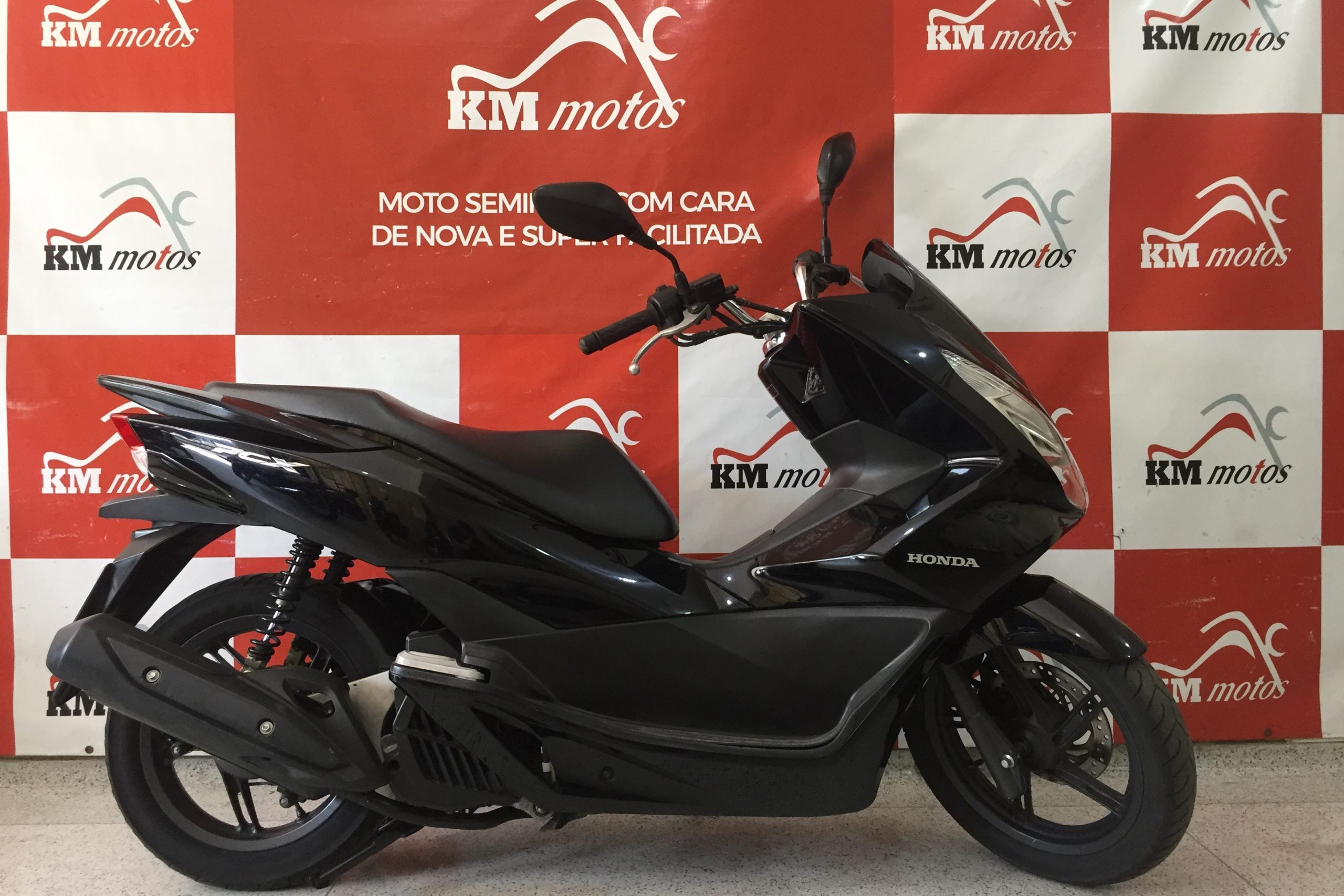 Honda Pcx 150 Azul 2018 | KM Motos | Sua Loja de Motos Semi Novas