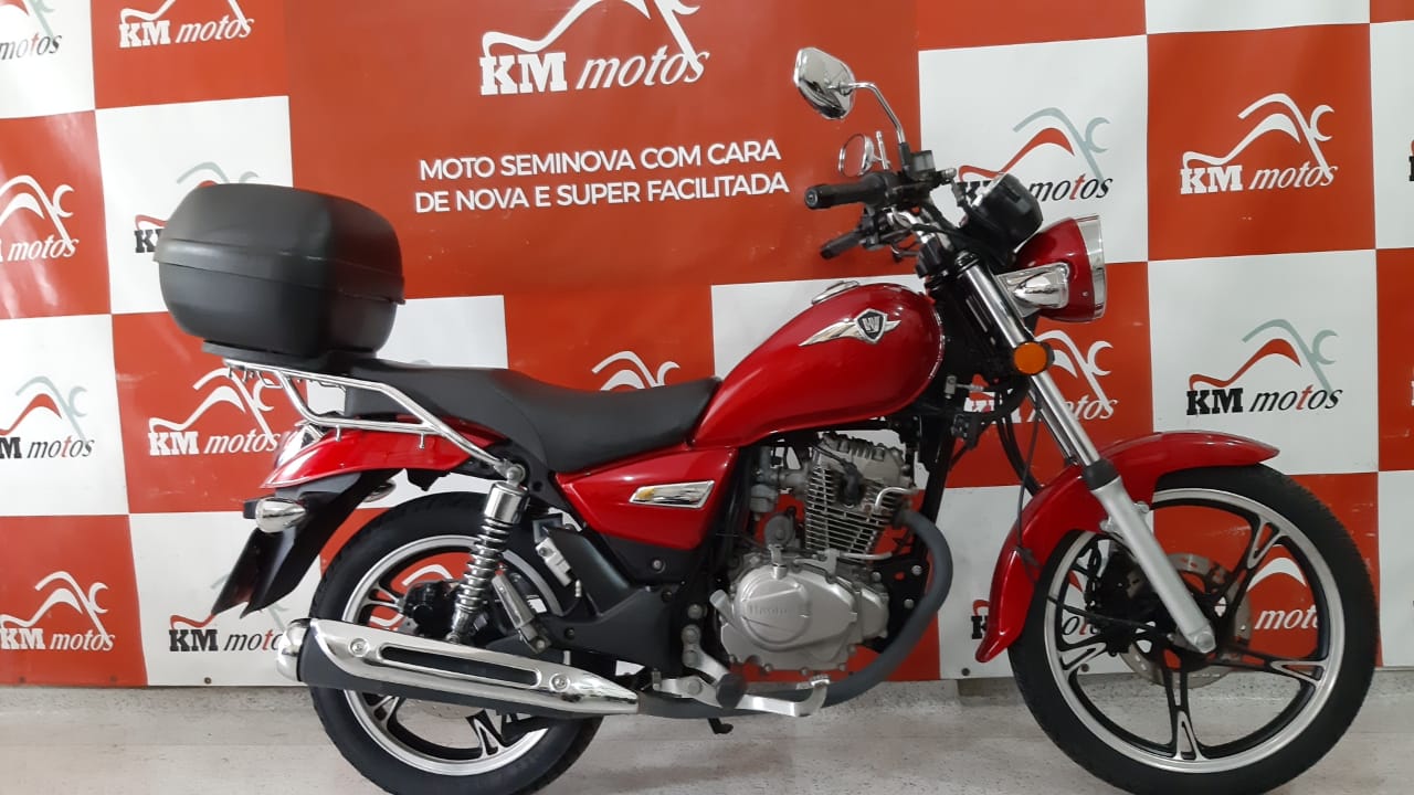 Haojue Chopper Rc 150 2018 Vermelha | KM Motos | Sua Loja de Motos ...