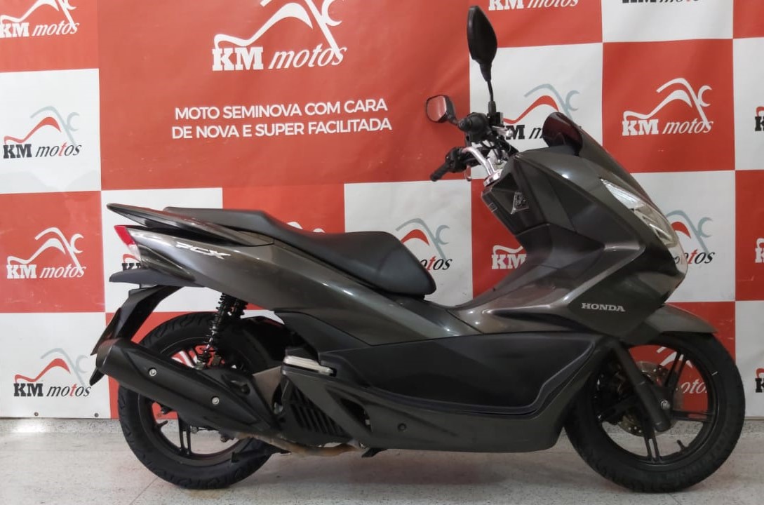 Honda PCX 150 2017 Cinza | KM Motos | Sua Loja de Motos Seminovas