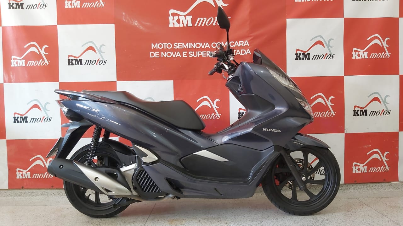 Honda PCX 150 2020 Cinza | KM Motos | Sua Loja de Motos Semi Novas