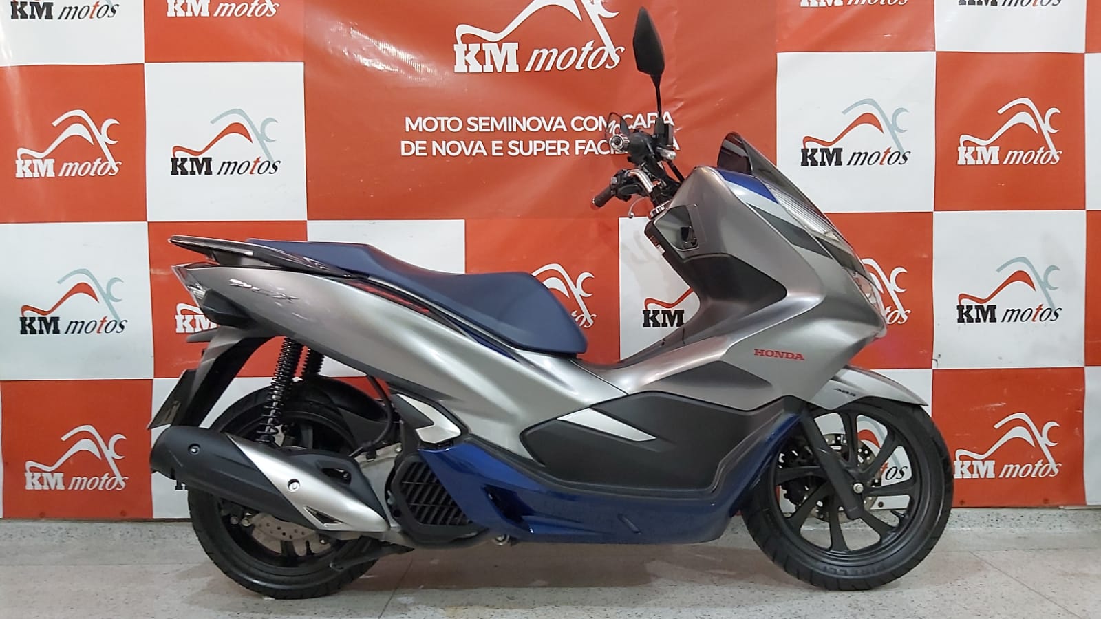 Honda Pcx Sport Abs 2020 Prata | KM Motos | Sua Loja de Motos Seminovas