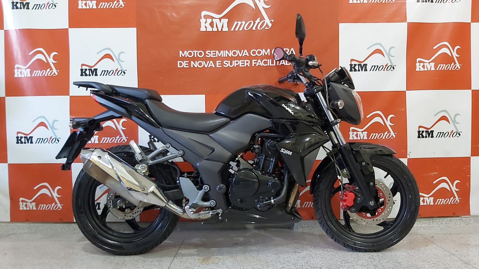 Dafra Next 250 2016 Preta | KM Motos | Sua Loja de Motos Semi Novas