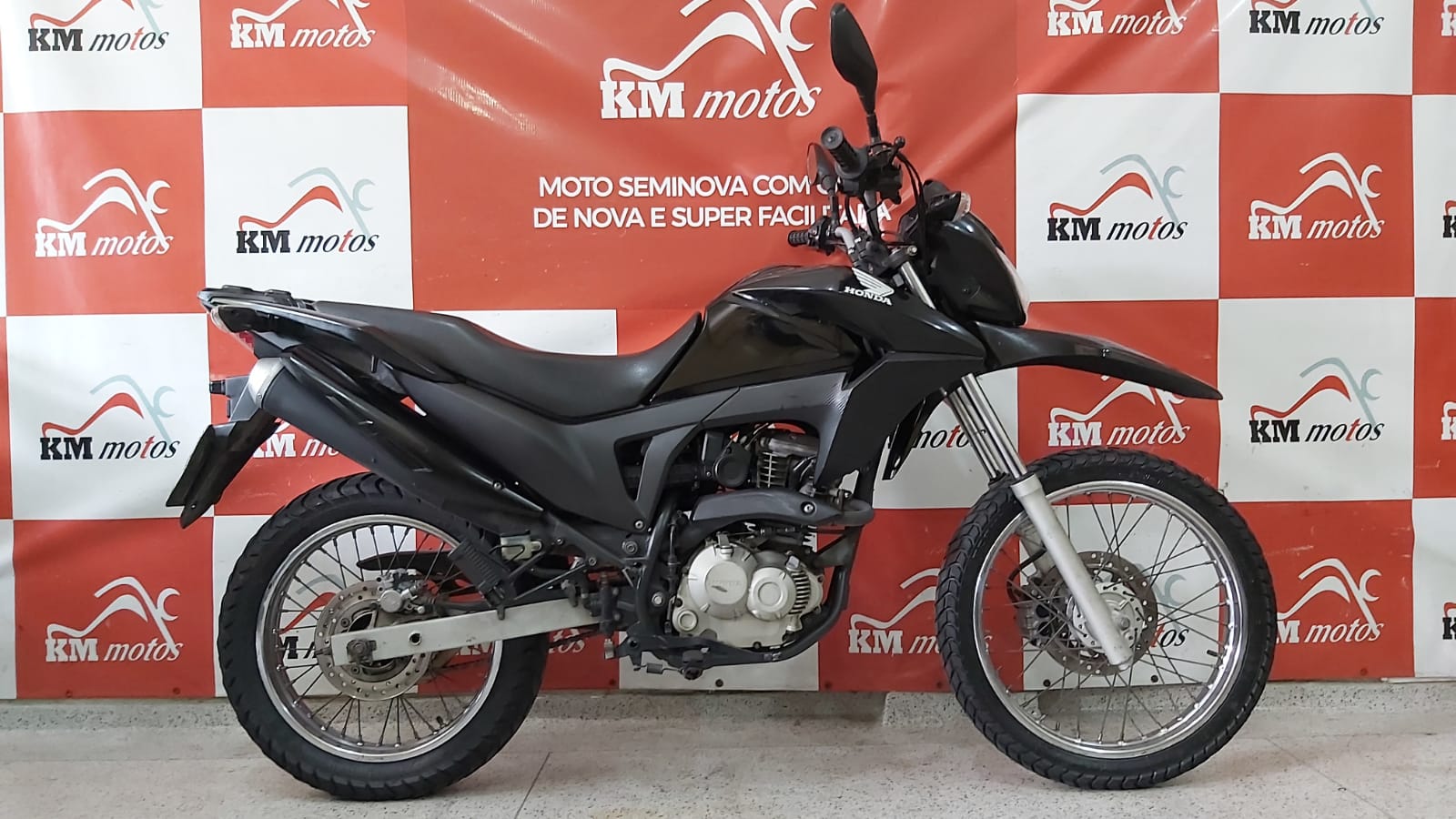 Honda NXR 160 Bros ESDD 2016 Preta | KM Motos | Sua Loja de Motos Semi ...