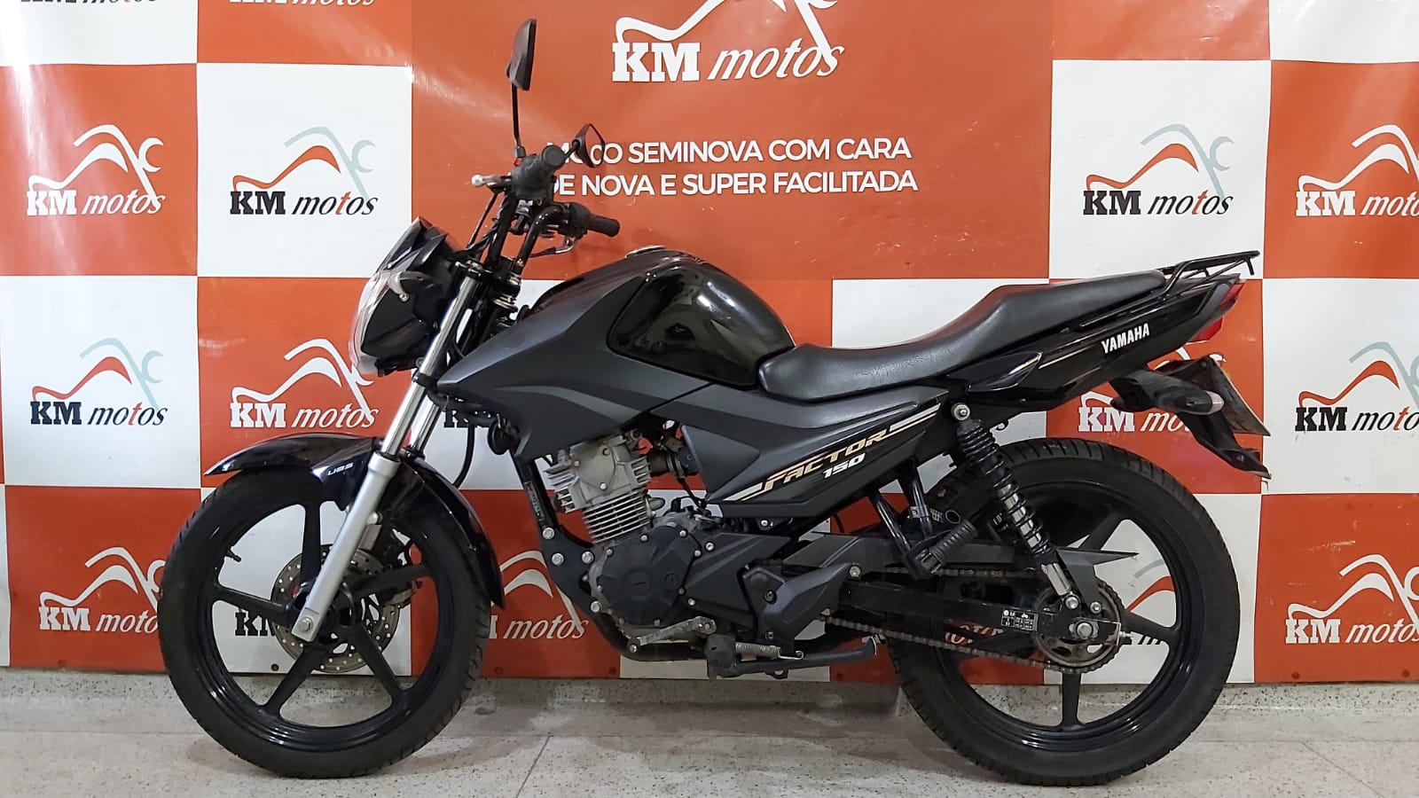 Yamaha YBR 150 Factor ED BlueFlex 2020 Preta | KM Motos | Sua Loja de ...
