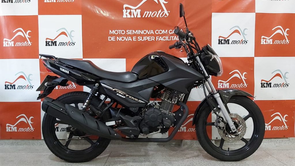 Yamaha YBR 150 Factor ED BlueFlex 2020 Preta | KM Motos | Sua Loja de Motos Seminovas