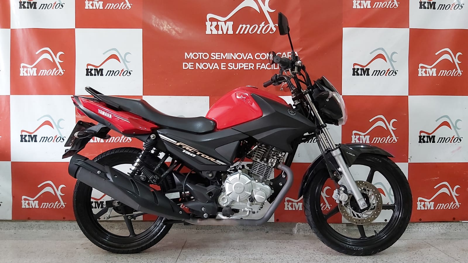 Yamaha YBR 150 Factor ED BlueFlex UBS 2019 Vermelha | KM Motos | Sua ...