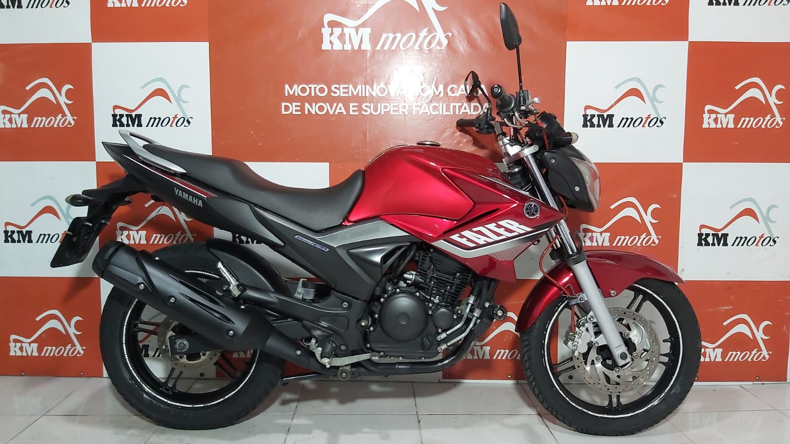 Yamaha YS 250 Fazer BlueFlex 2015 Vermelha | KM Motos | Sua Loja de ...