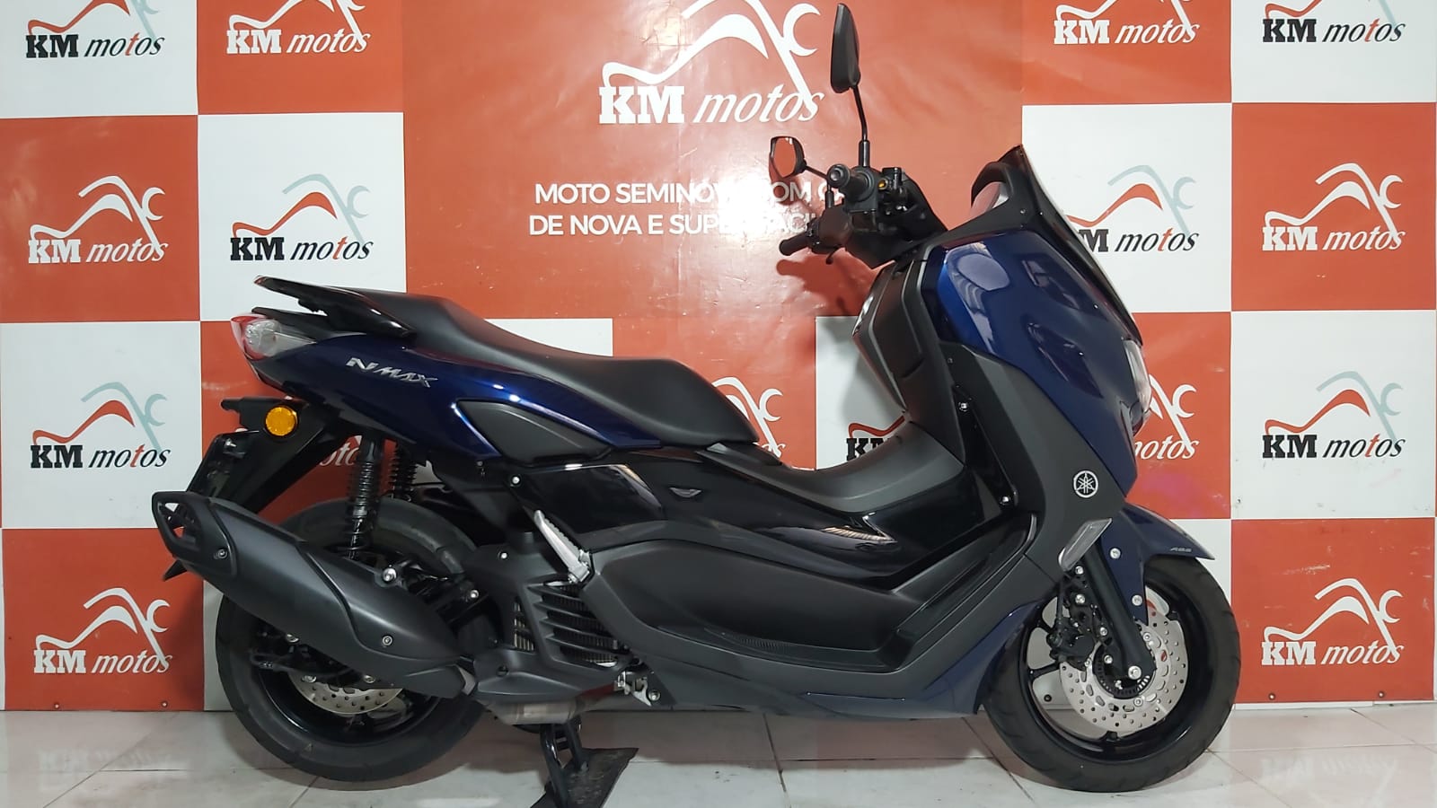 Yamaha Nmax 160 ABS 2021 Azul | KM Motos | Sua Loja de Motos Seminovas