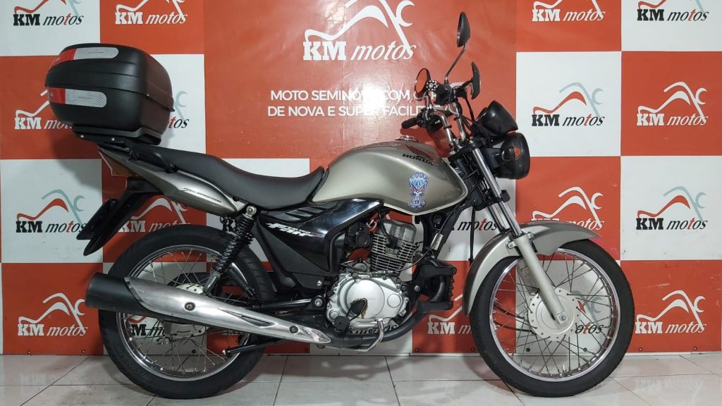Honda CG 150 Fan 2010 Cinza | KM Motos | Sua Loja de Motos Seminovas