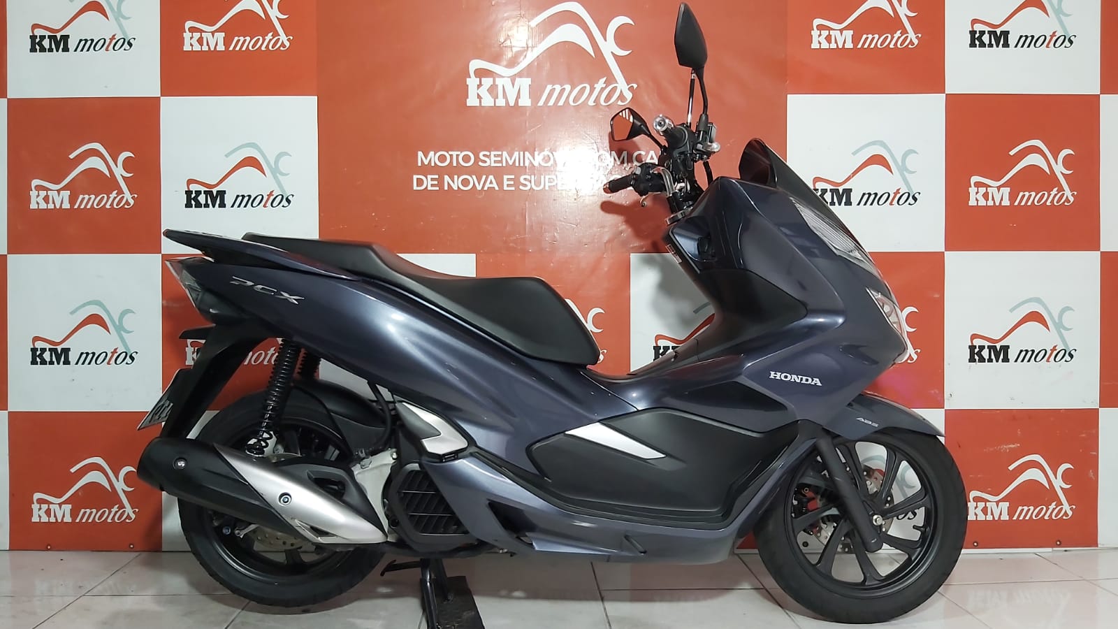 Honda PCX 150 ABS 2020 Cinza | KM Motos | Sua Loja de Motos Seminovas