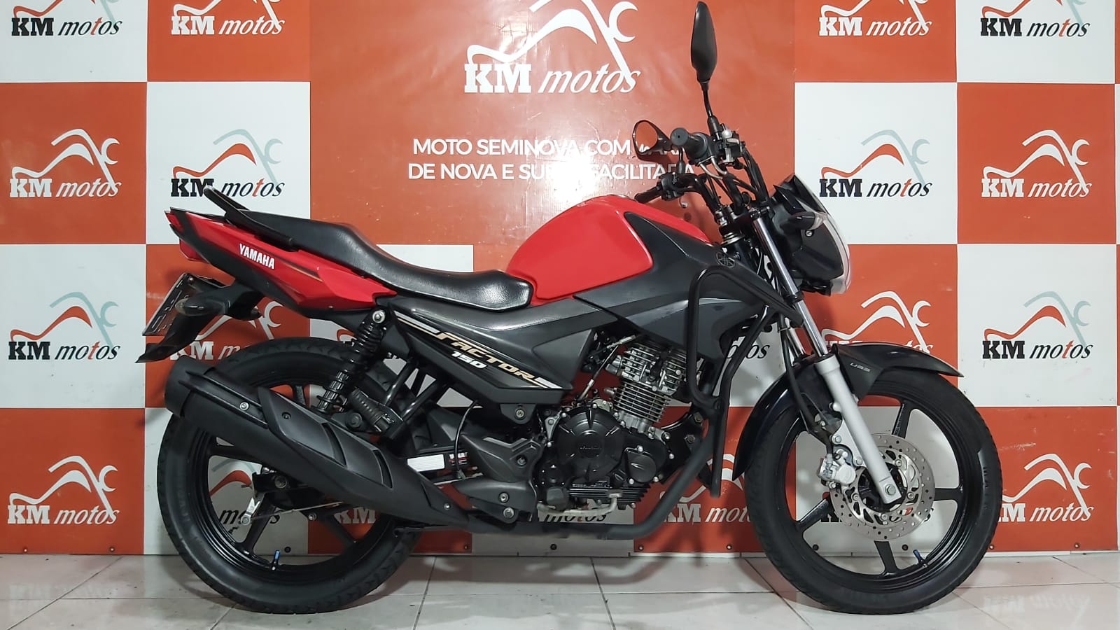 Yamaha YBR 150 Factor ED 2020 Vermelha | KM Motos | Sua Loja de Motos ...