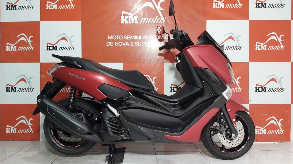 Yamaha Nmax 160 ABS 2020 Vermelha | KM Motos | Sua Loja de Motos Seminovas