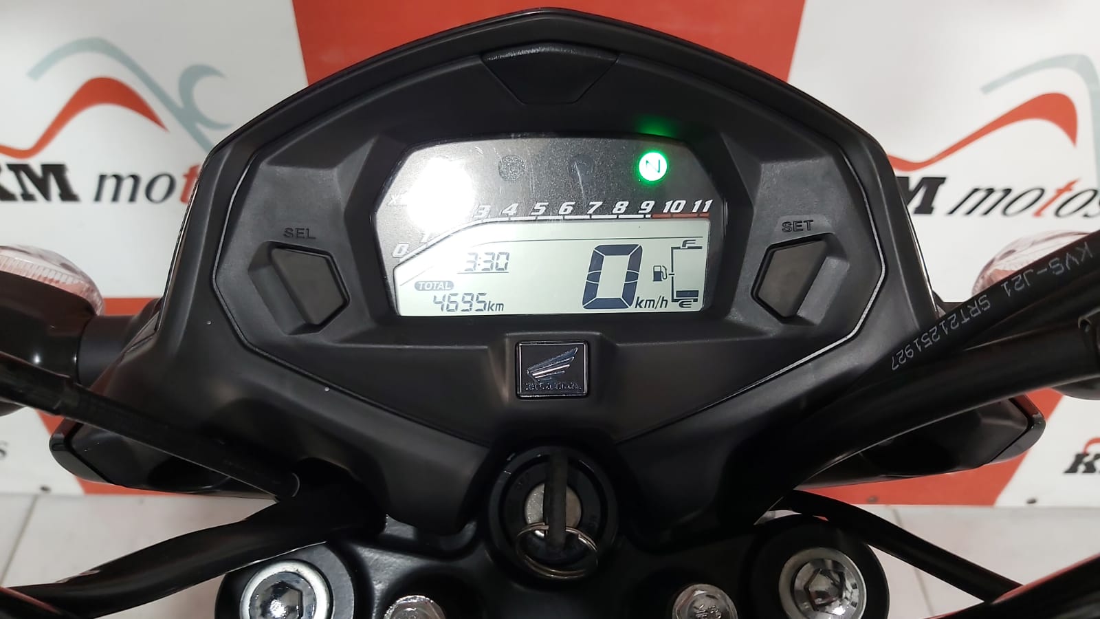 Honda CG 160 Fan CBS 2021 Preta | KM Motos | Sua Loja de Motos Semi Novas