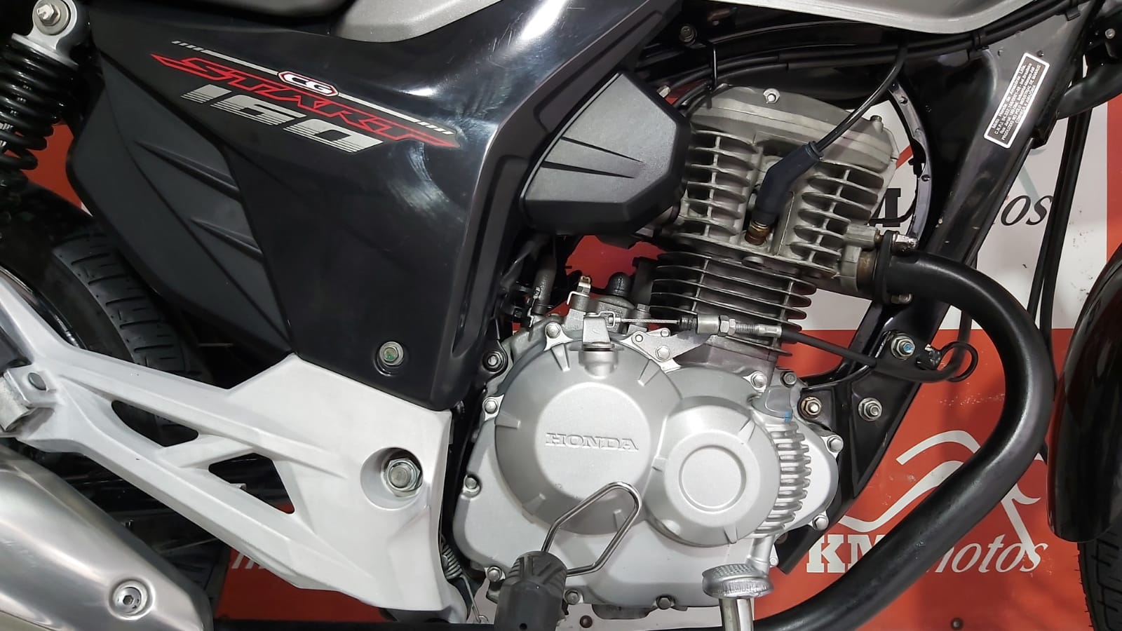 Honda CG 160 Start ES 2022 Prata | KM Motos | Sua Loja de Motos Seminovas