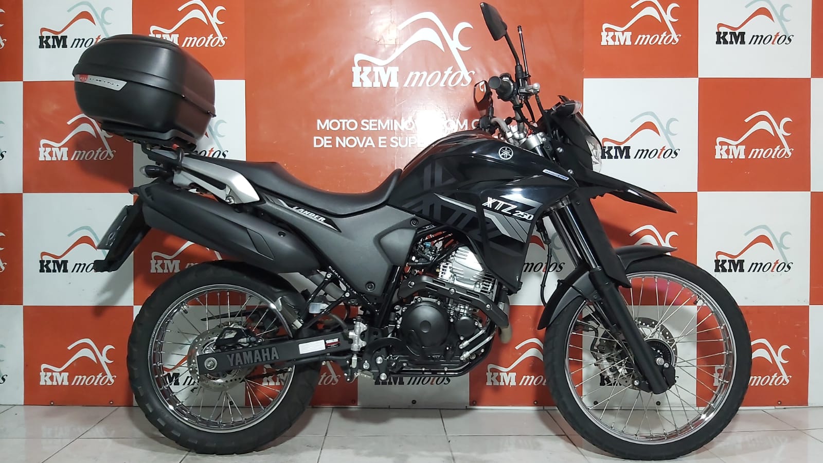 Yamaha XTZ 250 Lander ABS BlueFlex 2021 Preta | KM Motos | Sua Loja de ...