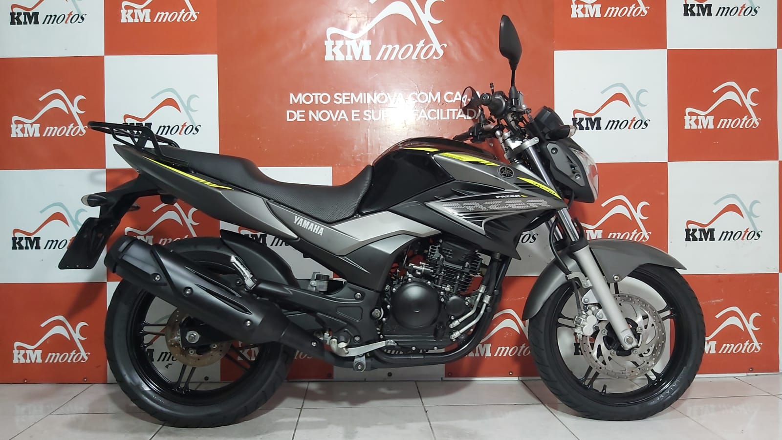 Yamaha YS 250 Fazer BlueFlex 2016 Preta | KM Motos | Sua Loja de Motos ...
