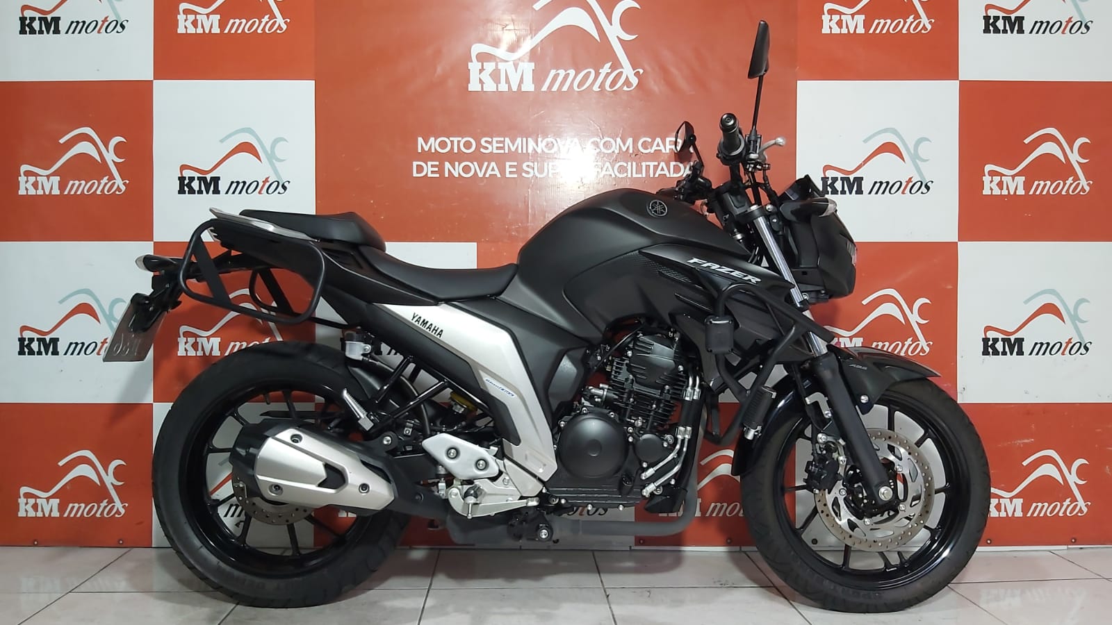 Yamaha FZ25 FAZER ABS 2022 Preta | KM Motos | Sua Loja de Motos Seminovas