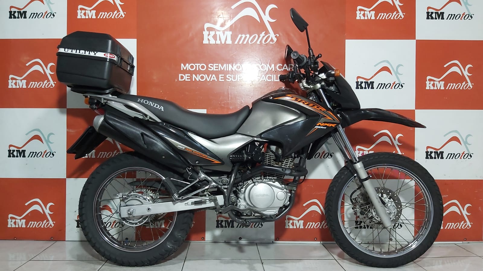 Honda NXR 150 Bros Es 2011 Preta | KM Motos | Sua Loja de Motos Seminovas
