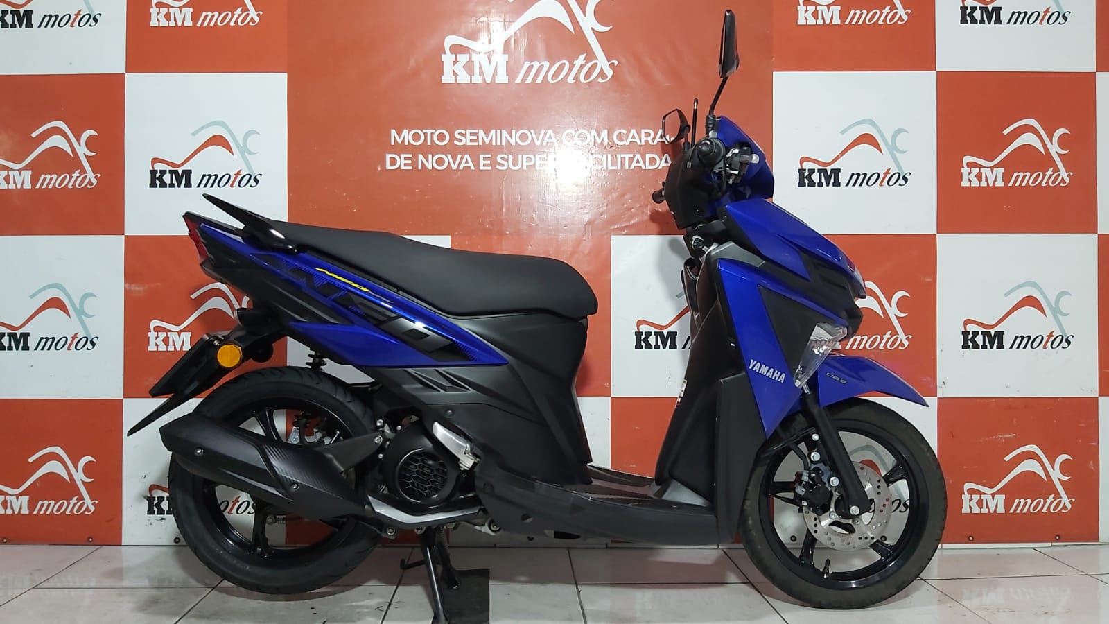 Yamaha Neo 125 2021 Azul | KM Motos | Sua Loja de Motos Seminovas