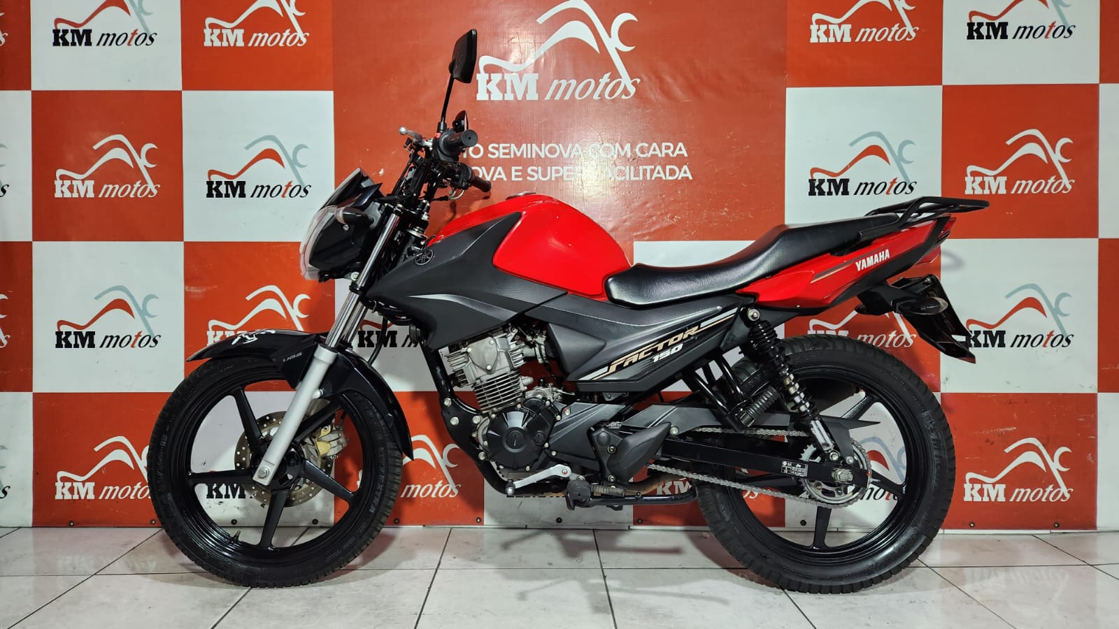 Yamaha YBR 150 Factor ED 2020 Vermelha | KM Motos | Sua Loja de Motos ...