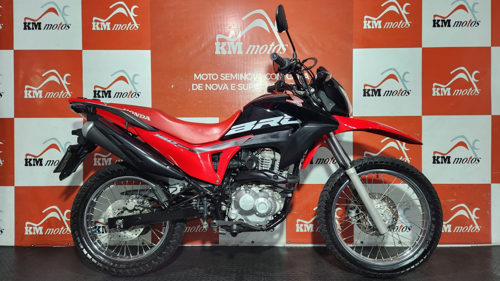Honda NXR 160 Bros ESDD 2018 Vermelha | KM Motos | Sua Loja de Motos ...