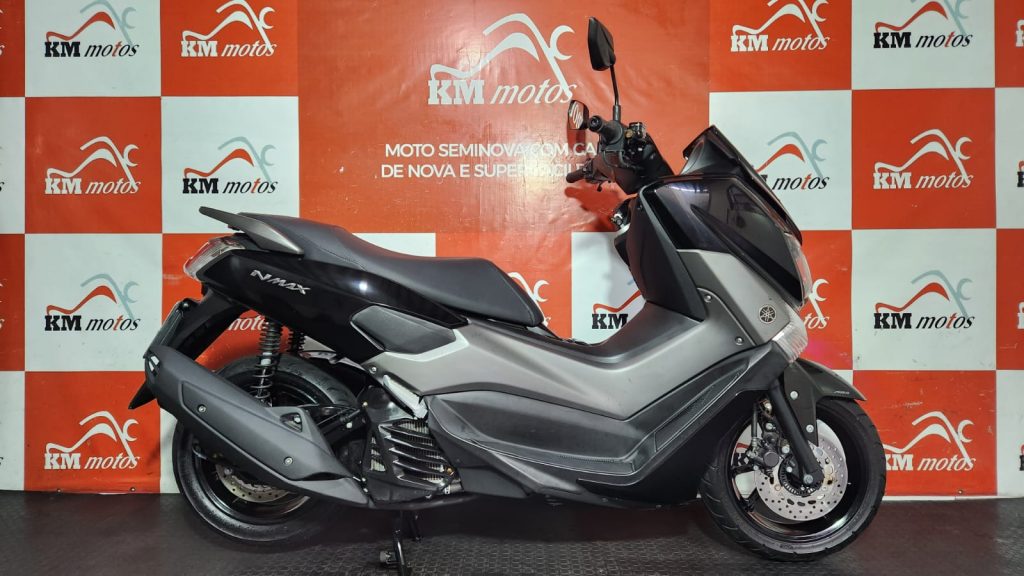 Yamaha Nmax 160 ABS 2018 Preta | KM Motos | Sua Loja de Motos Seminovas