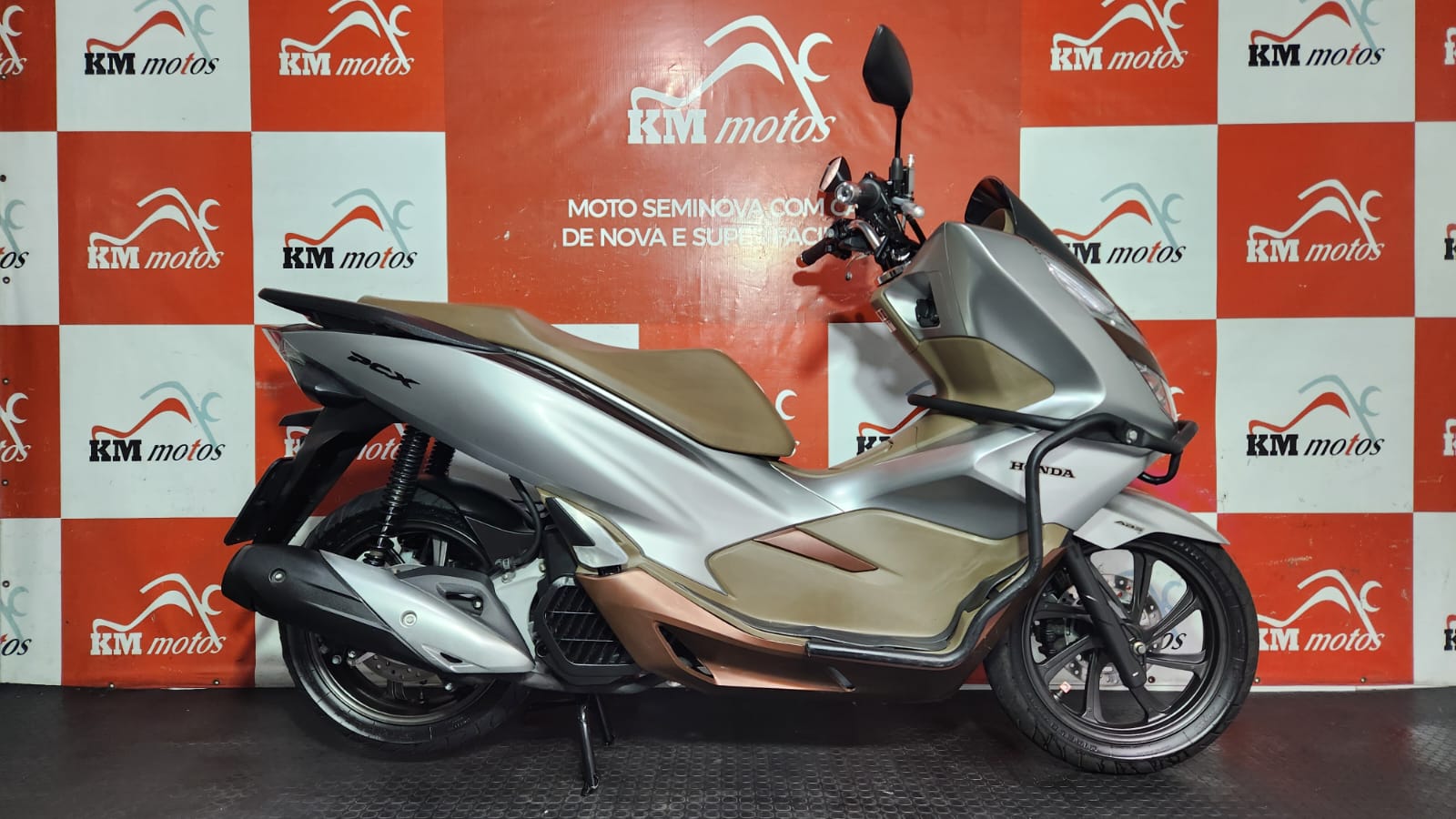 Honda PCX 150 DLX ABS 2022 Prata | KM Motos | Sua Loja de Motos Seminovas