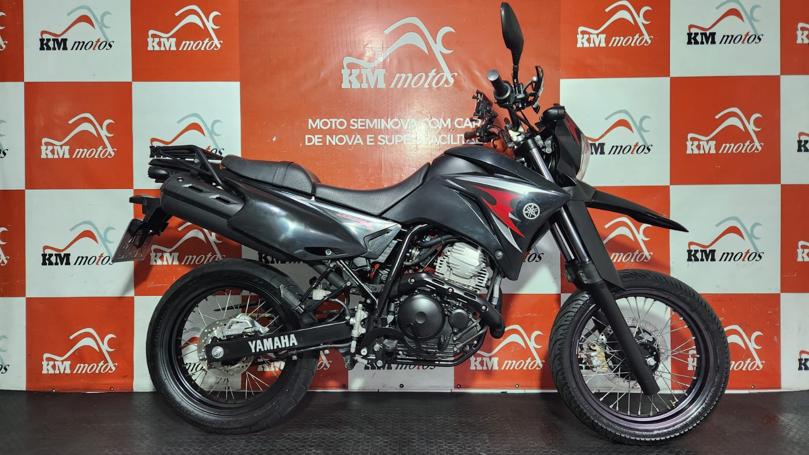 Yamaha XTZ 250X 2009 Preta | KM Motos | Sua Loja de Motos Seminovas