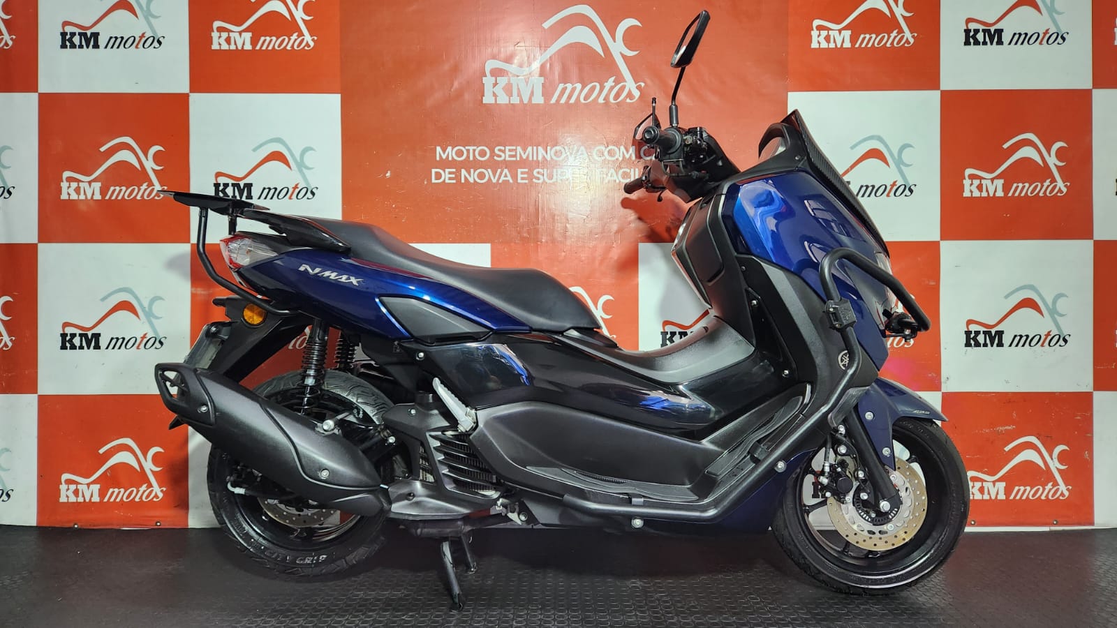 Yamaha Nmax 160 ABS 2021 Azul | KM Motos | Sua Loja de Motos Seminovas