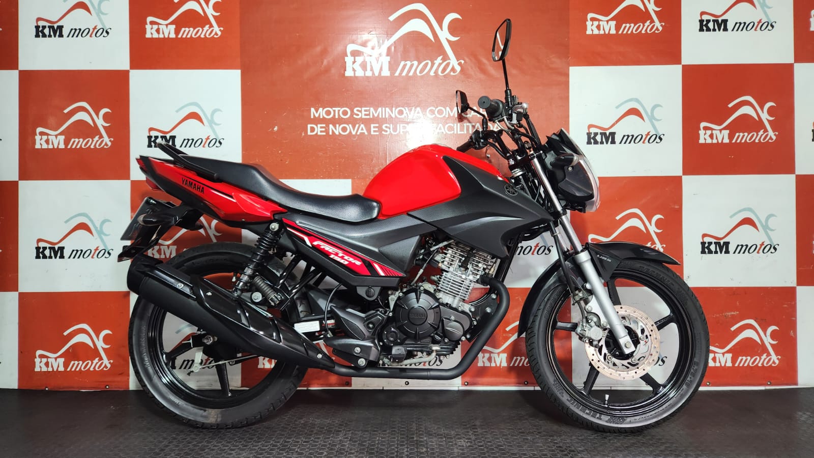 Yamaha YBR 150 Factor ED UBS 2023 Vermelha | KM Motos | Sua Loja de ...