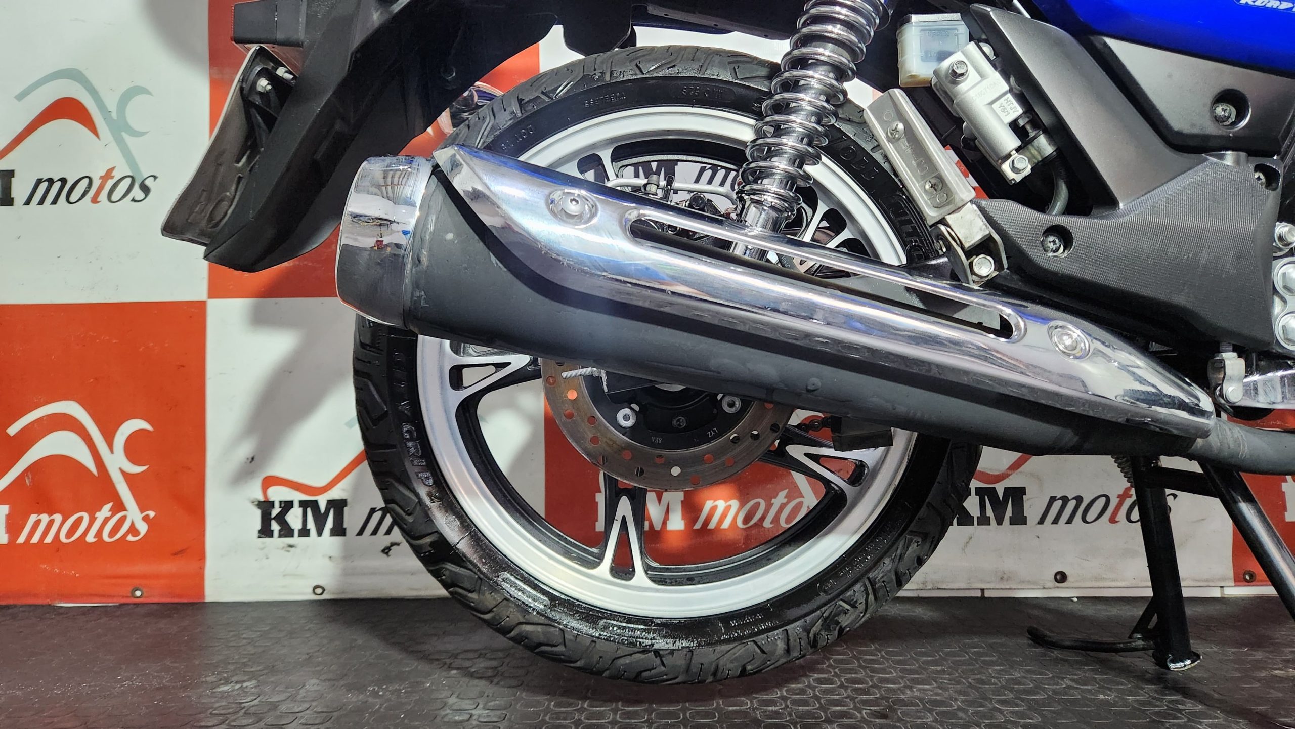 Haojue Chopper 150 Road CBS 2020 Azul | KM Motos | Sua Loja de Motos ...