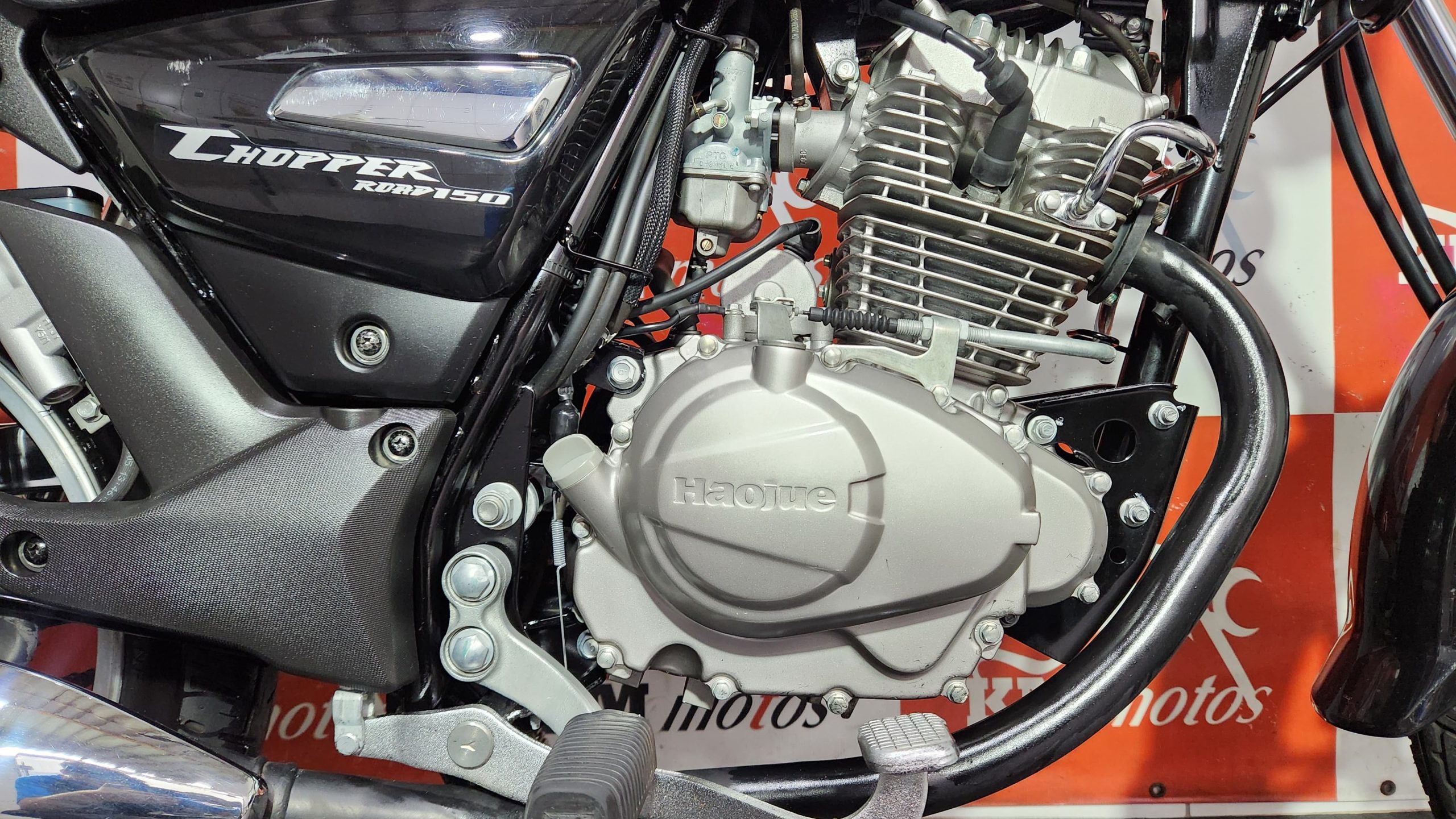 Haojue Chopper 150 Road CBS 2022 Preta | KM Motos | Sua Loja de Motos ...