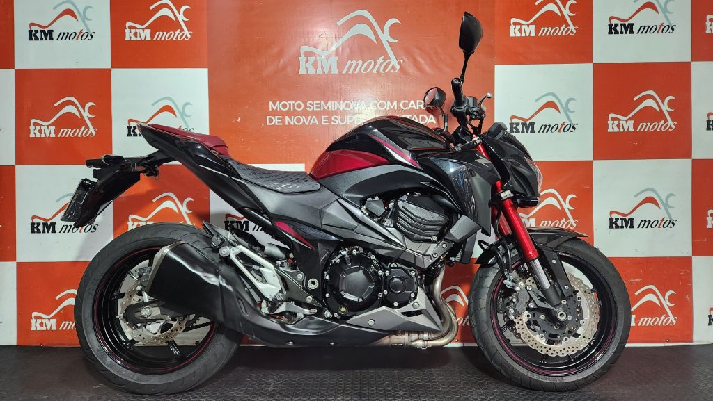 Kawasaki Z800 ABS 2017 Vermelha | KM Motos | Sua Loja de Motos Seminovas