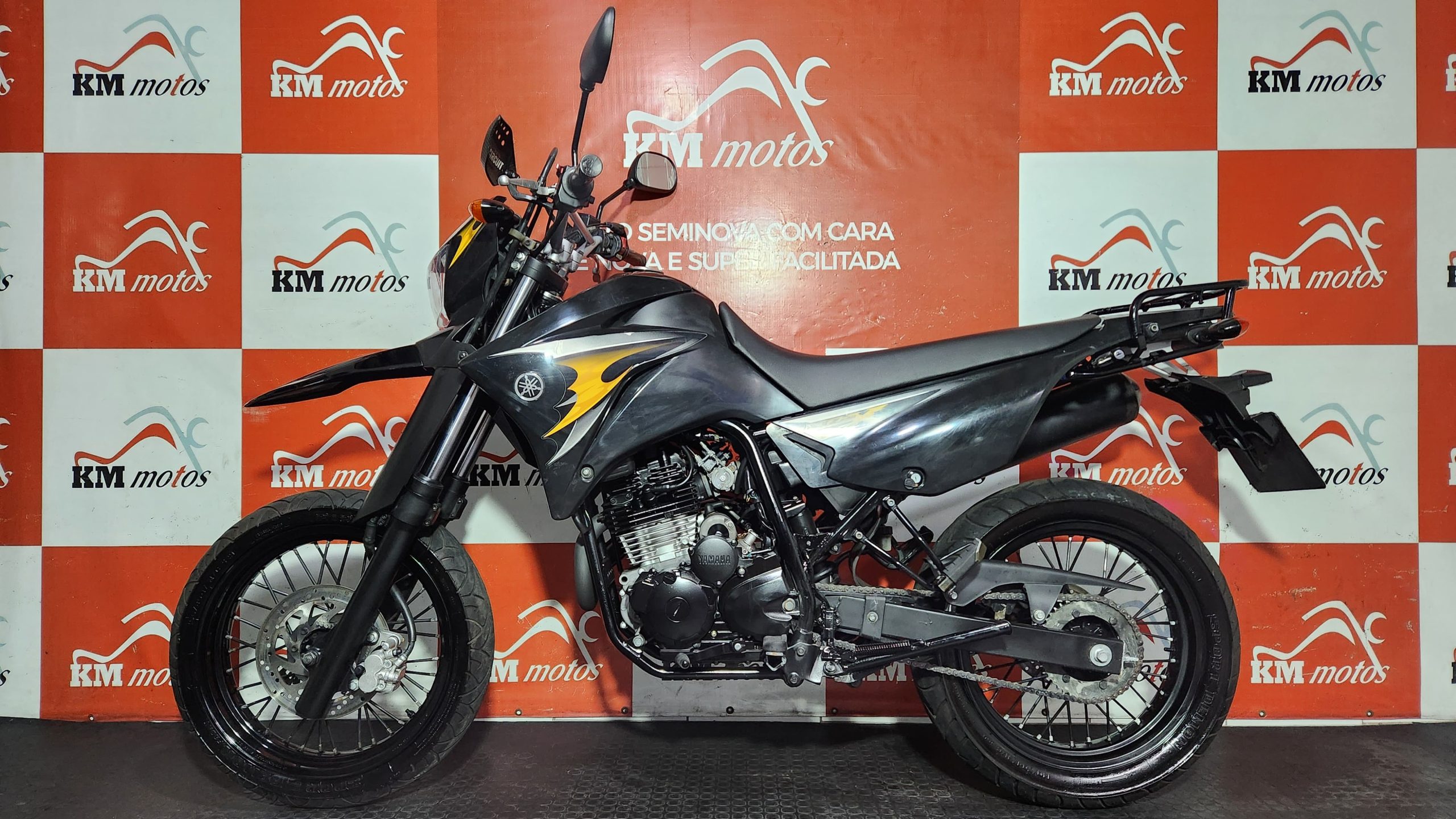 Yamaha XTZ 250X 2009 Preta | KM Motos | Sua Loja de Motos Seminovas