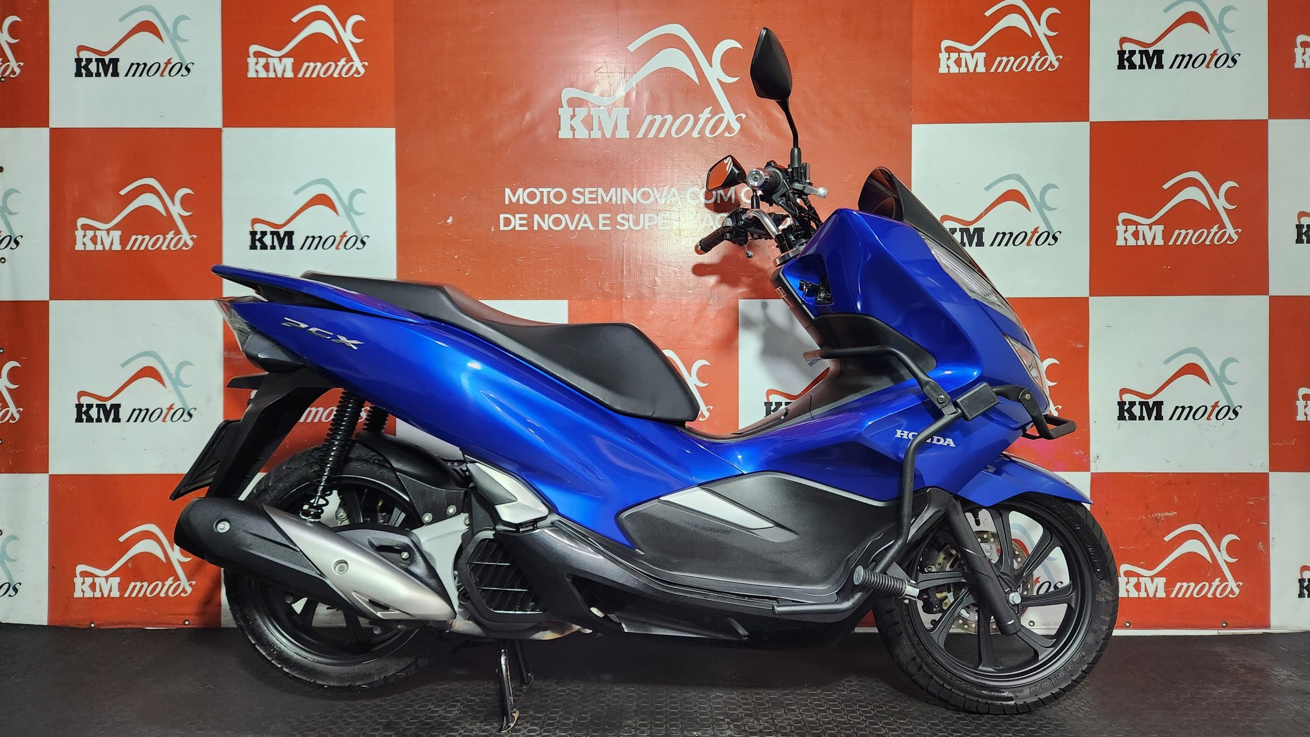 Honda PCX 150 2022 Azul | KM Motos | Sua Loja de Motos Seminovas