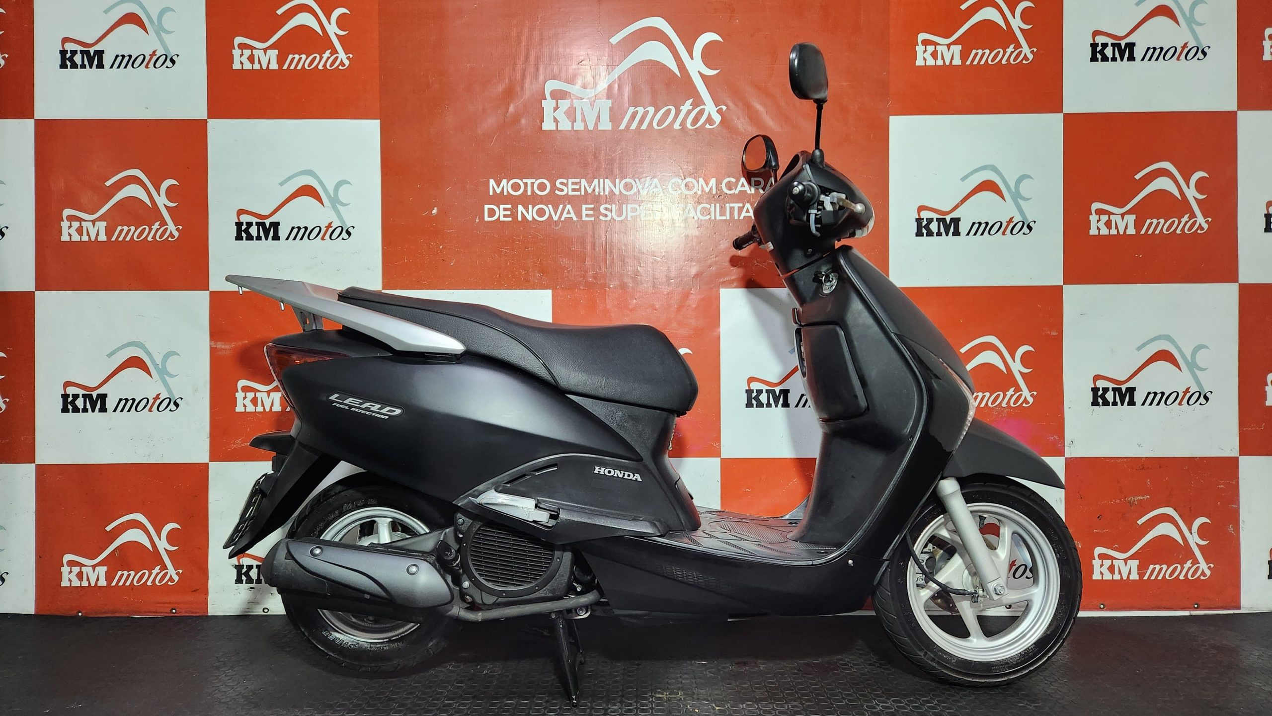 Honda Lead 110 2012 Preta | KM Motos | Sua Loja de Motos Seminovas