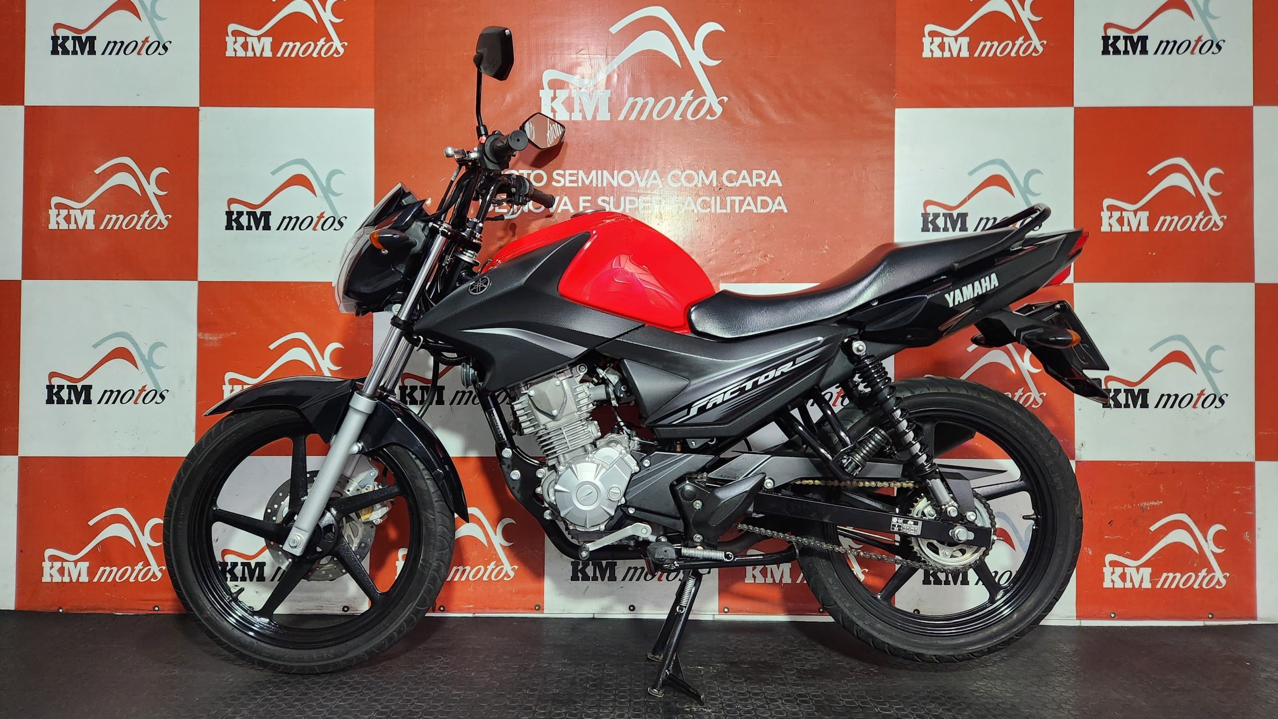 Yamaha YBR 125i Factor ED 2021 Vermelha | KM Motos | Sua Loja de Motos ...