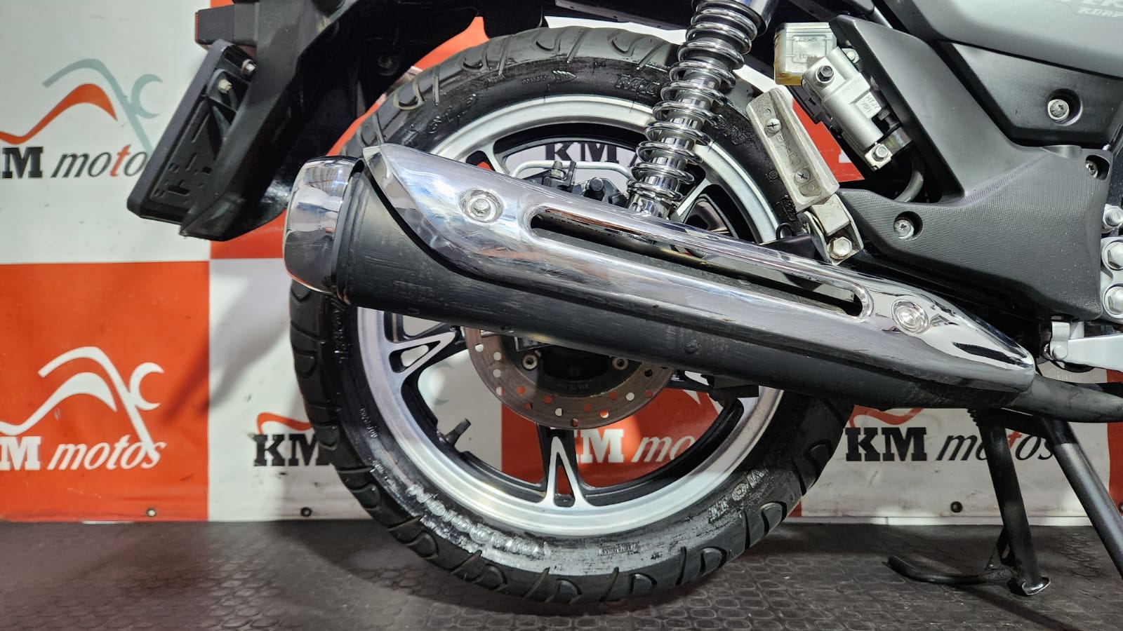 Haojue Chopper 150 Road CBS 2019 Cinza | KM Motos | Sua Loja de Motos ...