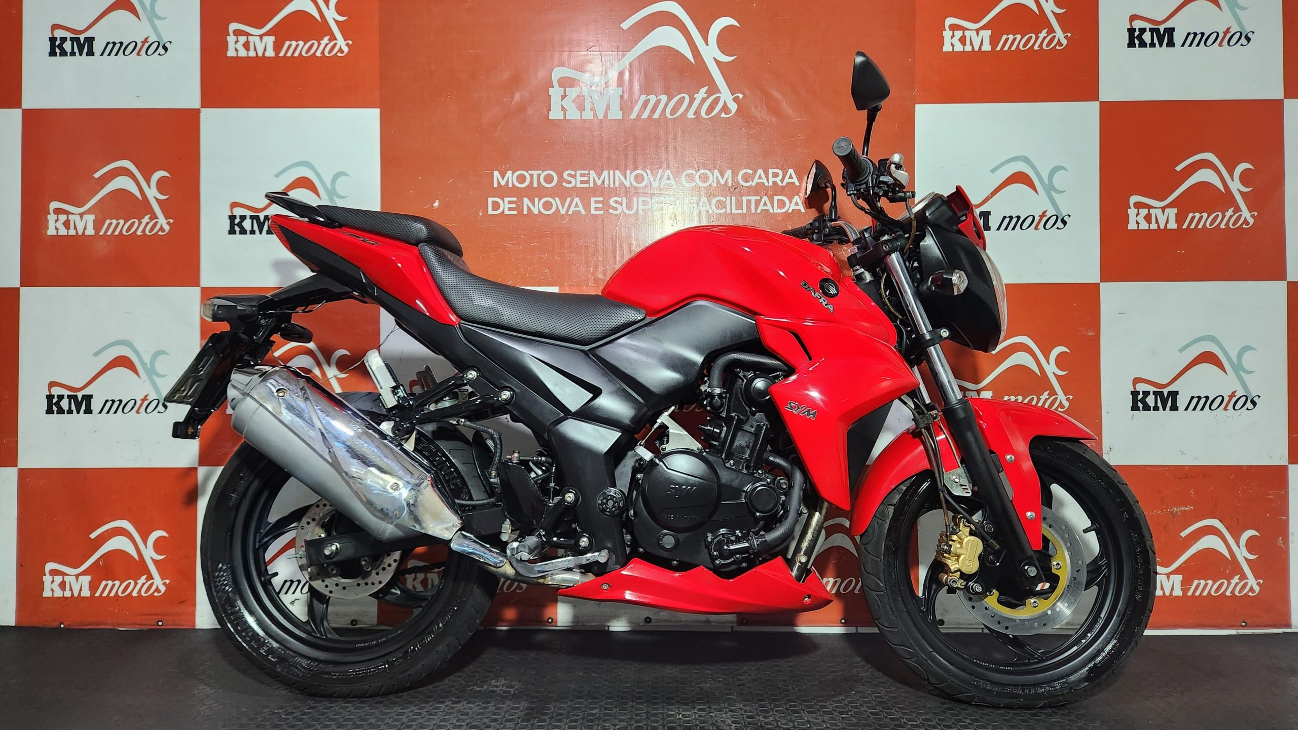 Dafra Next 250 2013 Vermelha | KM Motos | Sua Loja de Motos Seminovas