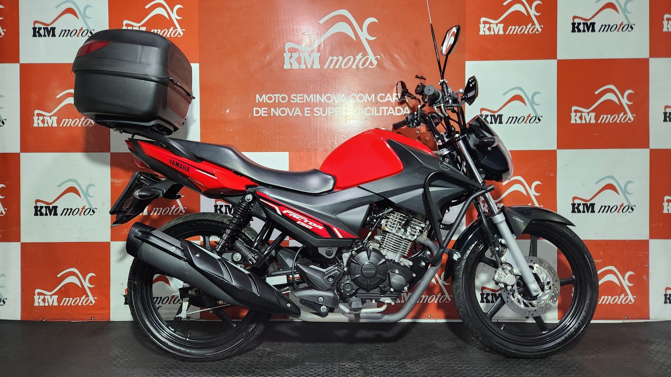 Yamaha YBR 150 Factor ED 2023 Vermelha | KM Motos | Sua Loja de Motos ...